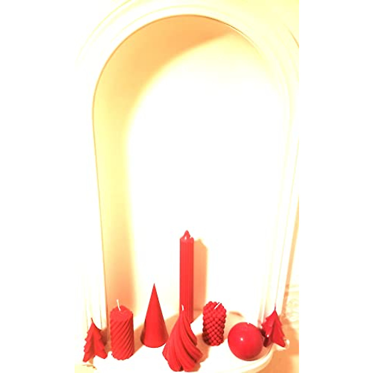 Christmas tree Scented Luxury Collection Candle - Home Decor Candles - Wedding Favorite, Gift for her/him, Birthday gift, holiday gift EACH (small twisted candle)