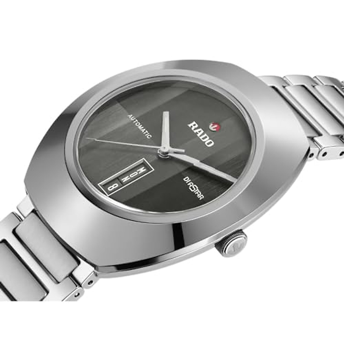 Rado DiaStar Original Grey Dial with Date Display, Ceramos Bezel and Swiss Automatic Movement