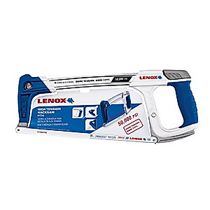 LENOX Tools High-Tension Hacksaw, 12-inch (12132HT50), Blue