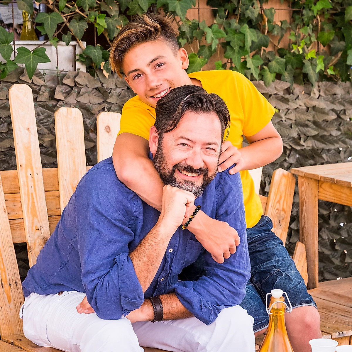 Sereney Easter Basket Stuffers for Teens Boys Son To My Son Bracelet from Dad Mom as Adjustable Protection Bracelet Boys Easter Gifts for Adult Son Young Men Teens as Happy Birthday Son Gifts from Mom