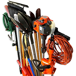StoreYourBoard Tool Storage Rack, Max, Wall Mount Tools Home and Garage Organizer Storage System, Steel Gear Hanger
