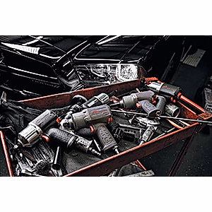 Ingersoll Rand 2135QXPA 1/2" Drive Air Impact Wrench, Quiet Technology, 1,100 ft-lbs Powerful Nut Busting Torque, Lightweight, Black