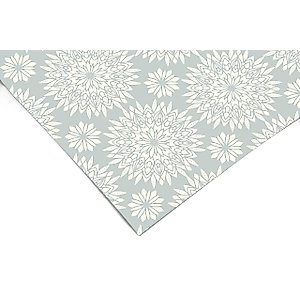 Gray White Pattern Contact Paper | Shelf Liner | Drawer Liner | Peel and Stick Paper 545 12in x 24in (2ft)