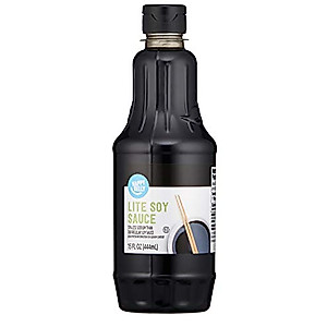 Amazon Brand - Happy Belly Low Sodium Soy Sauce, 15 Fl Oz (Pack of 1)