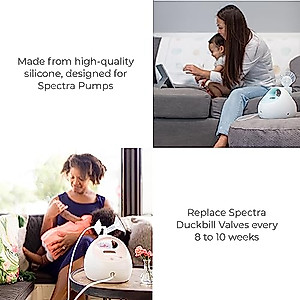 Spectra - Duckbill Valve Replacement for Breast Milk Pump (Pack of 2)