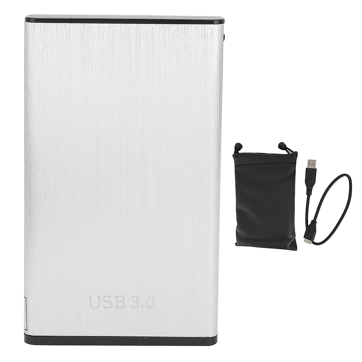 Dilwe YD0018 USB 3.0 HDD Portable Laptop Mobile Hard Drive, 2.5 Inch Silver Color Universal External Hard Drive for PC, 80G 2TB Mechanoco Hard Drive for Windows 7 8 10 Linux OS X 80G
