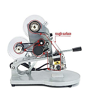 Electric Hot Stamp Ribbon Printer Hot Foil Date Code Printing Machine Manual Coding Machine 110V