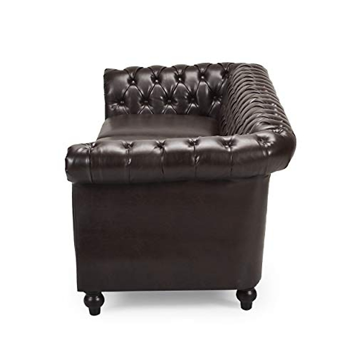 Christopher Knight Home Norma Sofas, Brown, Dark Brown