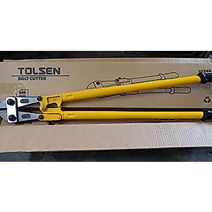 Tolsen Bolt Cutters Heavy Duty, Bolt Cutter for Padlocks, 42-inch Heavy Duty Bolt Cutter, Chain, Rods, Rivets, Locks and Wire Cutter - Ergonomic Non-Slip Handle Bolt Cutter - 42'' Bolt Cutter