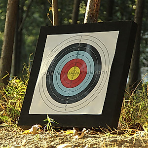 SOPOGER Archery Target for Backyard Adult, Easy Arrow Removal Bow Target, Durable Bow and Arrow Target for Youth Outdoor Shooting Practice (EVA Target)