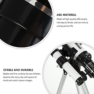 ULTECHNOVO Telescope Telescopio para Adultos Monoscope Monoculars for Adults Astronomy Telescope Portable Telescope Astronomical Camera Refractor Telescope Refractor Telescopes Silver Sight