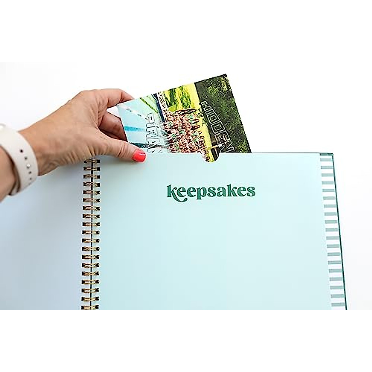 The School Memory Book: A Timeless School Years Memory Book for Preschool - 12th Grade Memories, Keepsakes and Cherished Moments (Storage Pocket Included)