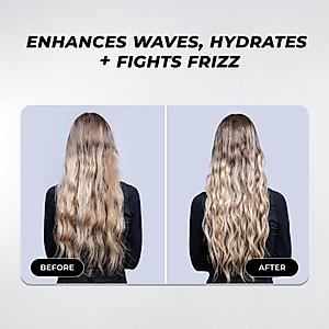 XMONDO Hair Wavetech Wave Shampoo | Vegan Formula with Sunflower Seed & Grape Seed Oil to Boost Hydration, Tame Frizz, and Enhance Your Wavy Hair, 8 Fl Oz 1-Pack