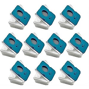 Dust Bag Clean Station Dust Bag Accessories Vacuum Cleaner Filter Bags Replacement Cordless Stick Vacuum Cleaner Replacement Parts Compatible with Samsung BESPOKE Jet VCA-ADB95 (10 Pack)
