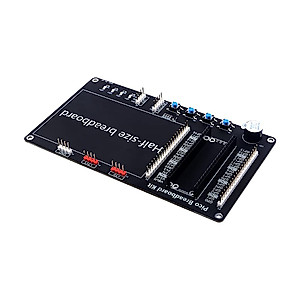 GeeekPi Basic Starter Kit for Raspberry Pi Pico/Pico W, BreadBoard Kit with Half-Size Breadboard and Jumper Wire Pack for Raspberry Pi Pico/Pico W (Raspberry Pi Pico/Pico W Not Included)