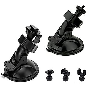 Sportway S20 Suction Cup Dash Cam Mount Holder with 5+pcs Joints for Rove APEMAN CHORTAU Roav Nexar iiwey YI Z-Edge Old Shark KDLINKS Falcon Zero... Most Car Dash Cameras