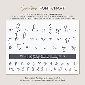 Personalized Stationery Flat Notecards w/Envelopes (A2 & A7)- Flat Cards and Envelopes w/Custom Name, Text, & More - Pretty Stationery Thank You Cards - Classy Desk Supplies - Swash Script Flat