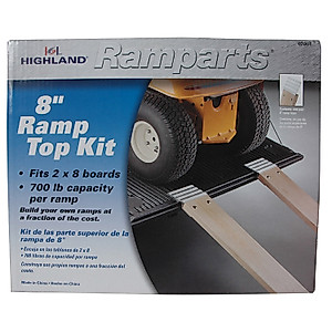 Highland (0700100) Ramparts 8" Aluminum Ramp Top Kit - 2 Piece