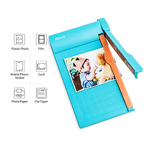 XIXIAN Paper Trimmer,Mini Paper Trimmer Guillotine Cutter 6 Inch (160mm) Cut Length Desktop Paper Cutting Machine with Security Cutter Head for Craft Paper Photos Cards Scrapbooking Office Home