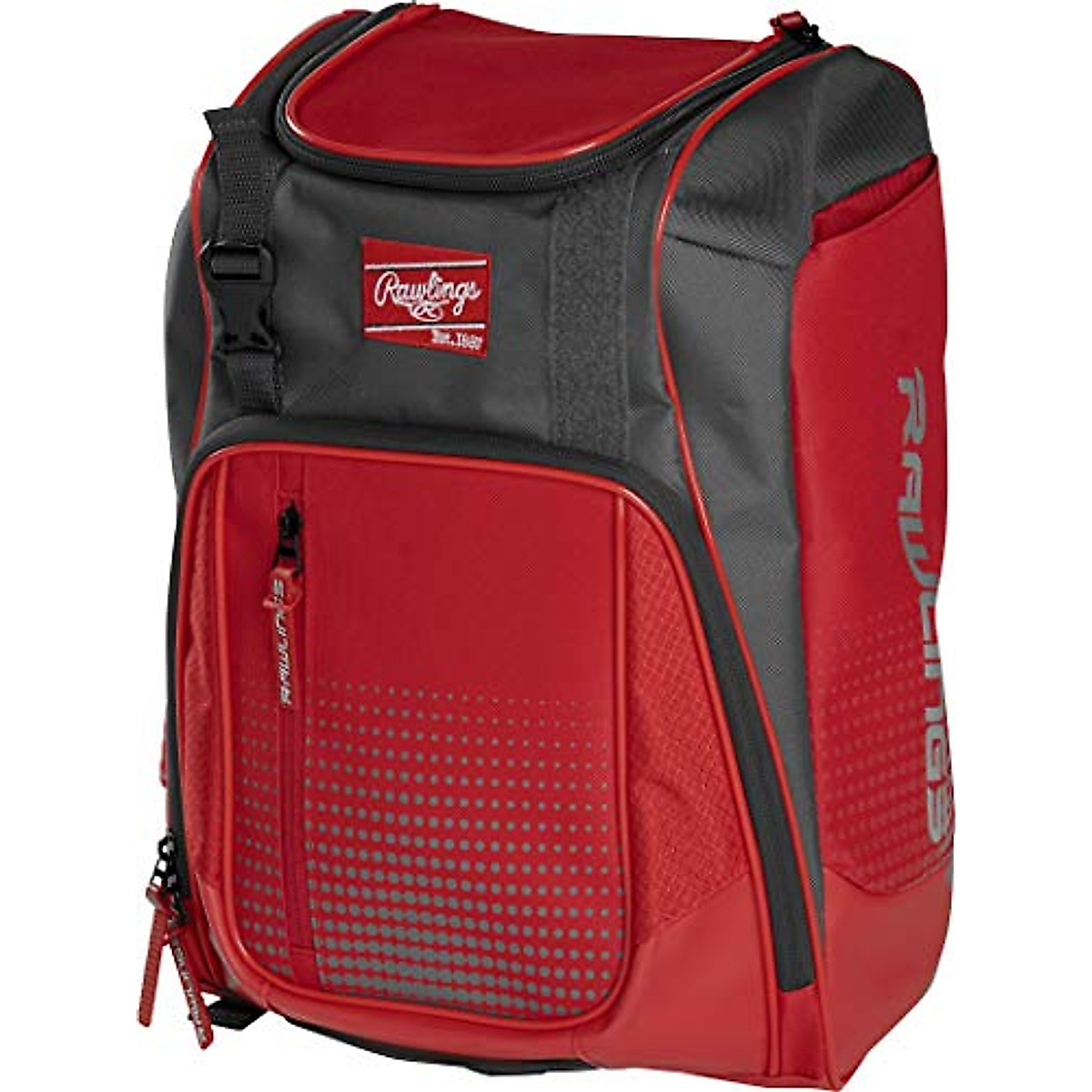Rawlings Franchise Player's Baseball Backpack, Scarlet Red