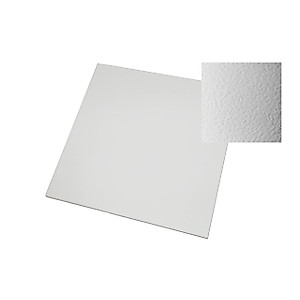 Craft UK 12 x 12 inch 300 GSM 2356 12X12 Hammered Card, White