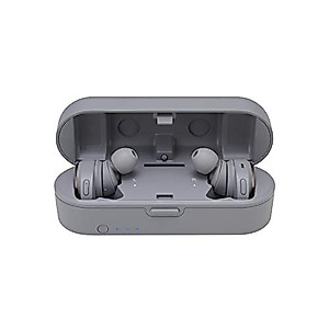 Audio-Technica ATH-CKR7TW True Wireless In-Ear Headphones, Gray