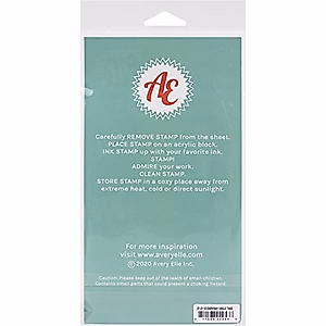 Avery Elle Clear Set, Everyday Circle Tags