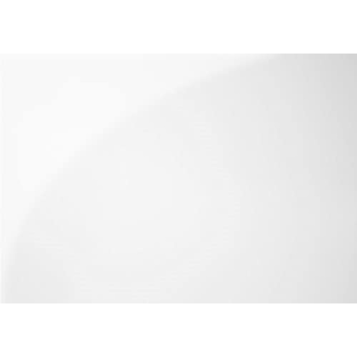 Monarch Specialties I Tempered Glass Bookcase, 60", Glossy White