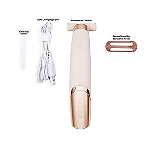 Finishing Touch Flawless Nu Razor Portable Cordless Rechargeable Electric Razor