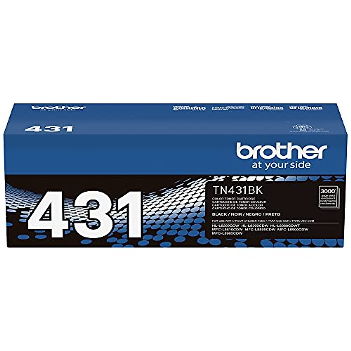 Brother Printer TN431BK Standard Yield Toner-Retail Packaging , Black