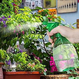 6 Pcs Spray Bottles 17 oz / 500ml Empty Colorful Adjustable Nozzle Spray Bottles with 1 Funnel Essential Oils Travel Spray Bottles for Cleaning Solutions Planting Aromatherapy Makeup Hair