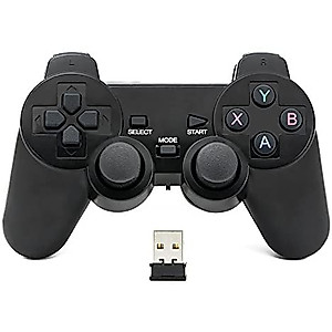 QUMOX 2.4GHz wireless gamepad joystick joypad game controller for PC (doesn't support win10)