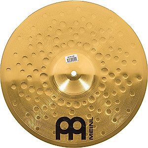Meinl Percussion HCS 14" Crash Cymbal for Drum Set — Made in Germany — Traditional Medium Brass, 2-Year Warranty, (HCS14C)