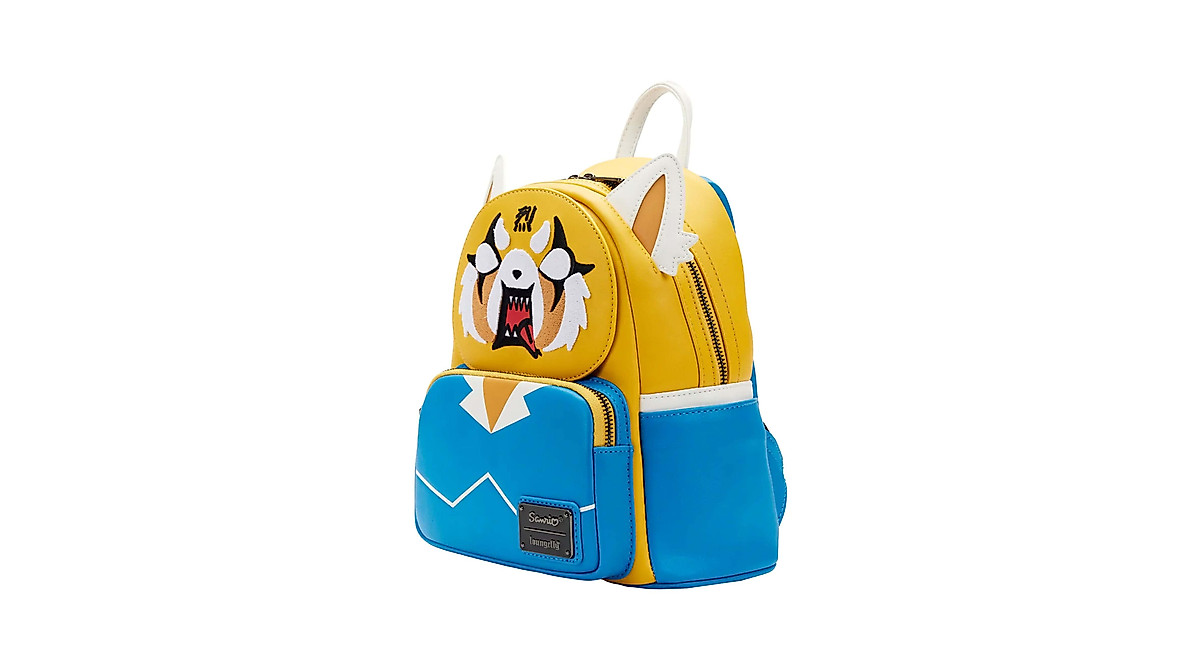 Loungefly Aggretsuko Two Face Mini Backpack - Unique Sanrio Bag