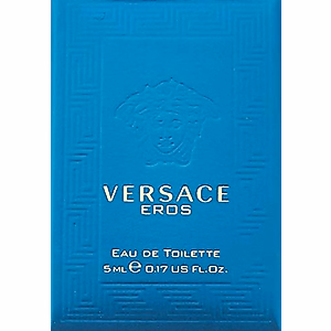 Versace Eros Men's Mini EDT .17 oz - 100% Authentic