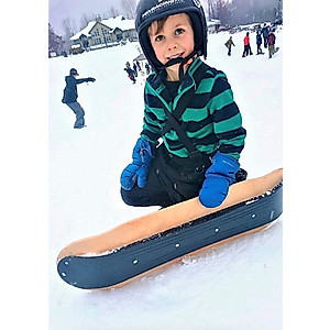 Slopedeck Snowskates - Light & Quick-Turning Snow Skateboard - Snow Skate for Skate Park Style Riding & Backyard Snow Fun - Outdoor Winter Fun - Snow Sport for Youth and Adults - Handmade in Canada