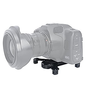 NICEYRIG Quick Release Plate for Arca-Swiss Standard Applicable for Large DSLR and Mirrorless Camera, with Four Feet Stabilty Support - 520