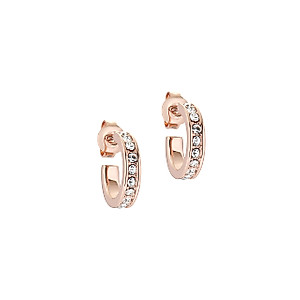Ted Baker Seenita Nano Hoop Huggie Earrings - Rose Gold, Gold or Silver Tone Options