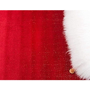 Unique Loom Williamsburg Collection Area Rug - Solid (4' 1" x 6' 1" Rectangle, Burgundy)