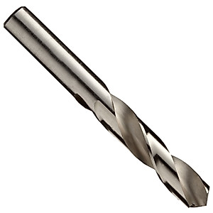 Chicago Latrobe 69901 157 Series High-Speed Steel Short Length Drill Bit Set with Metal Case, Bright Finish, 118 Degree Conventional Point, Letter Size, 26-piece, A - Z