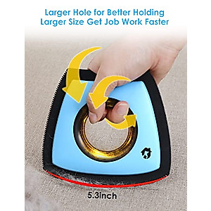 Gobeigo Pet Hair Remover for Couch/Car Detailing, Dog Hair Remover Mini Cat Hair Remover, Fur Removal Brush Great for Auto Detailer & House Cleaners Used in Fabric, Furniture, Couch or Carpet