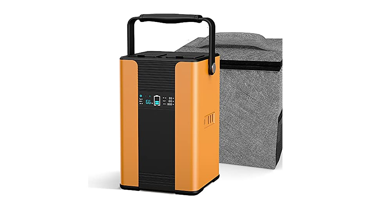 Portable Power Station 300W - Indoor & Outdoor Battery Powered Outlet ...