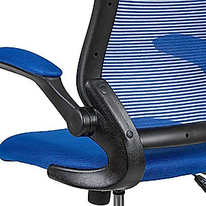 Flash Furniture Office Seating, 27"W x 27"D x 42" - 49.5"H, Blue