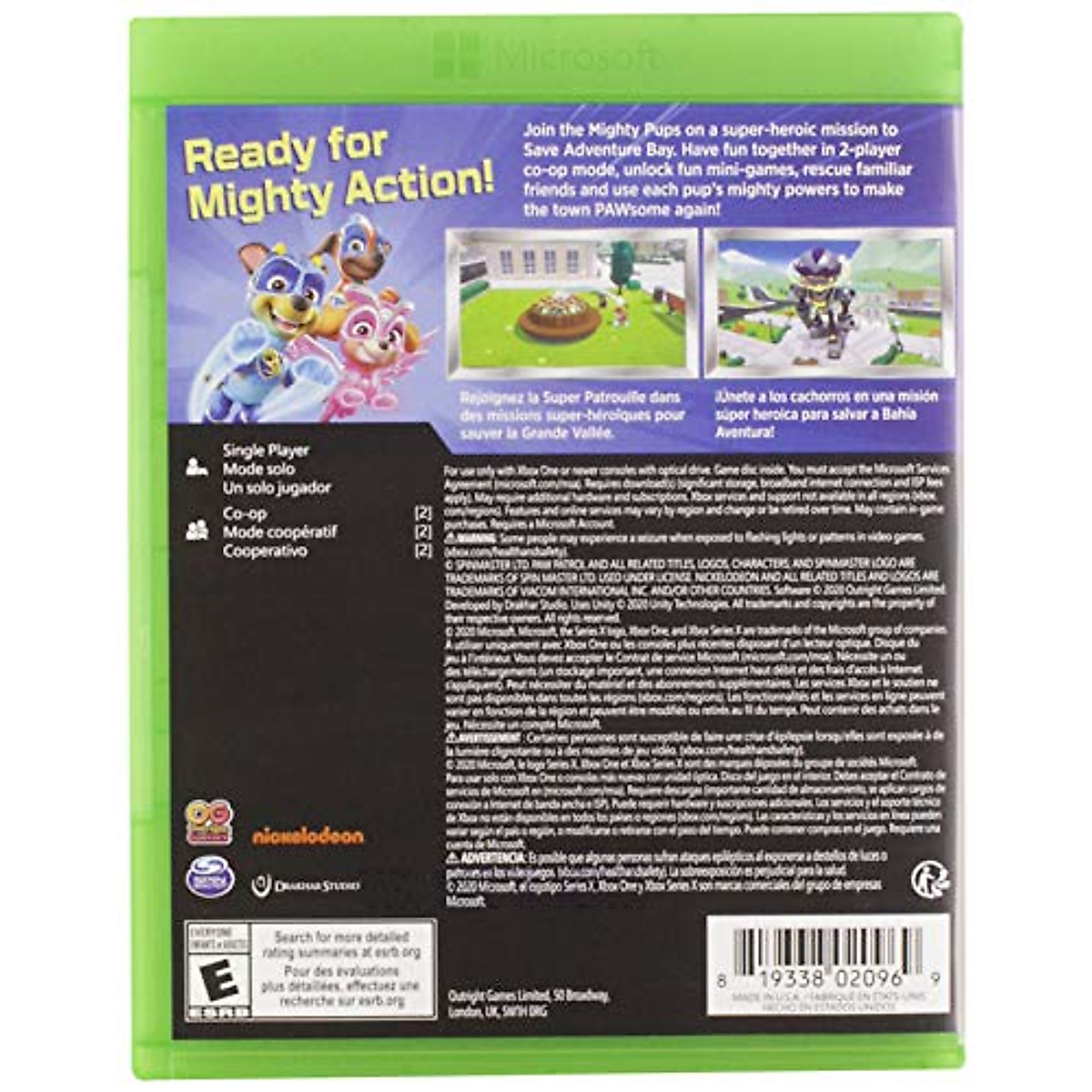 Paw Patrol Mighty Pups Save Adventure Bay - Xbox One