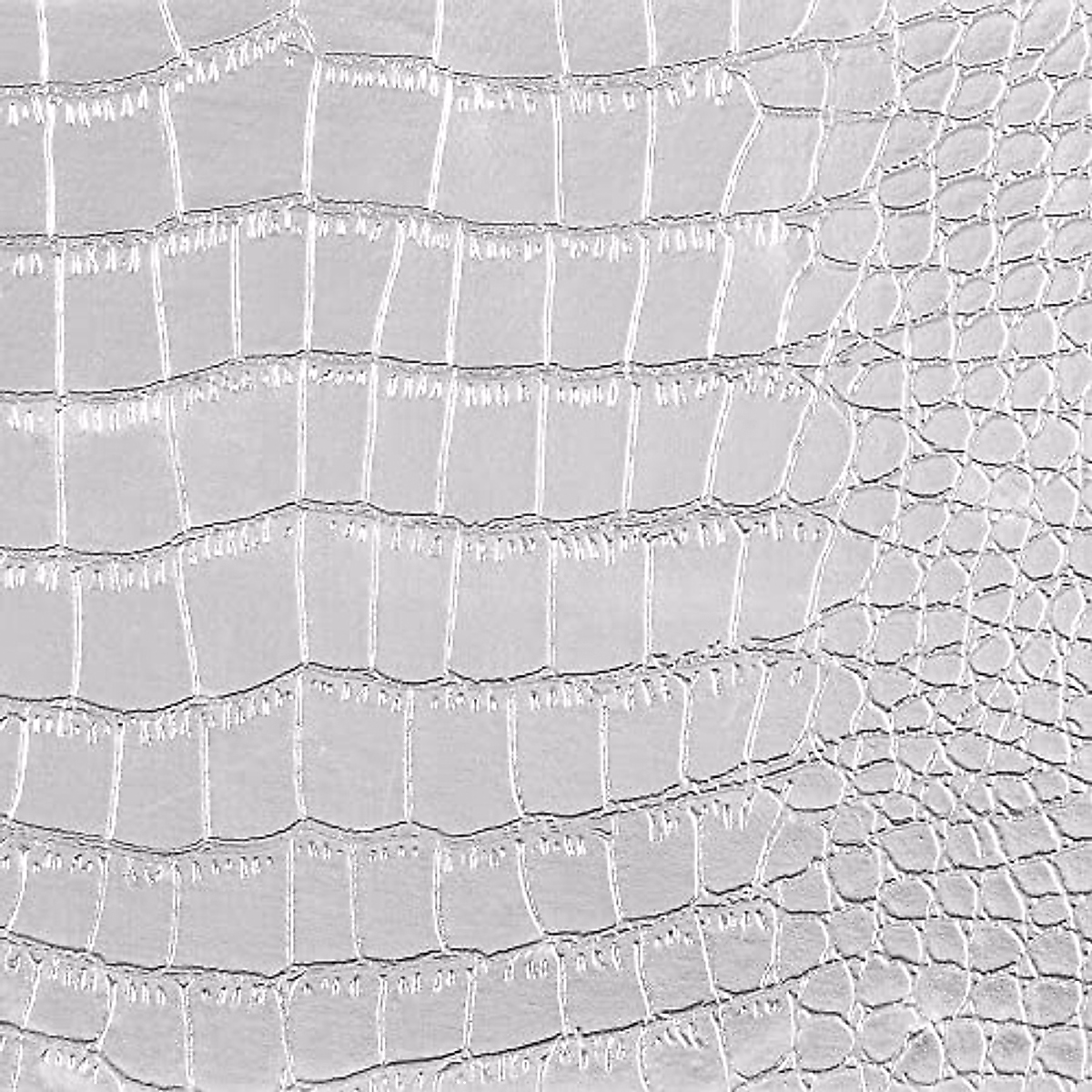 Convenience Concepts Vanity, Gold Coast Desk, Silver Faux Croc/Silver/Mirror