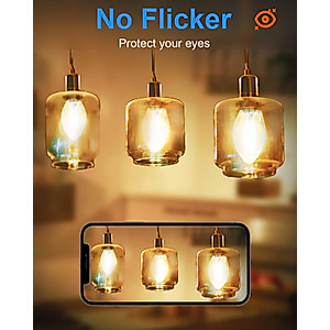 OuuKoo Salt Lamp Bulbs - 15 Watt Light Bulbs for Scentsy Wax Warmer - C7 Replacement Bulbs for Plug in Wax Diffuser- Warmwhite - Dimmable,15 Packs