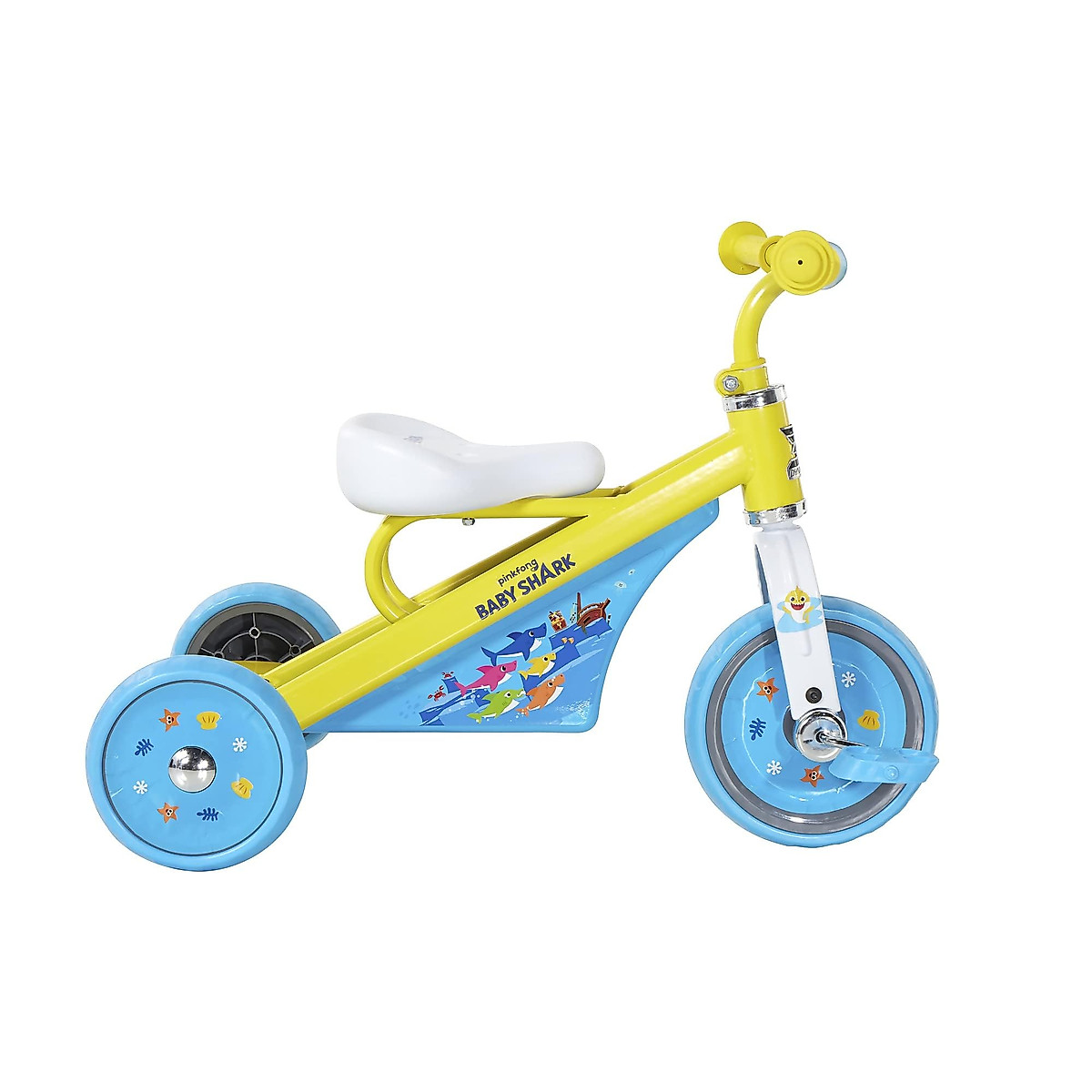 Dynacraft Baby Shark 10" Trike for Kids – Fun and Colorful Design, Sturdy and Safe, Perfect for Toddlers Learning to Ride, Easy to Assemble