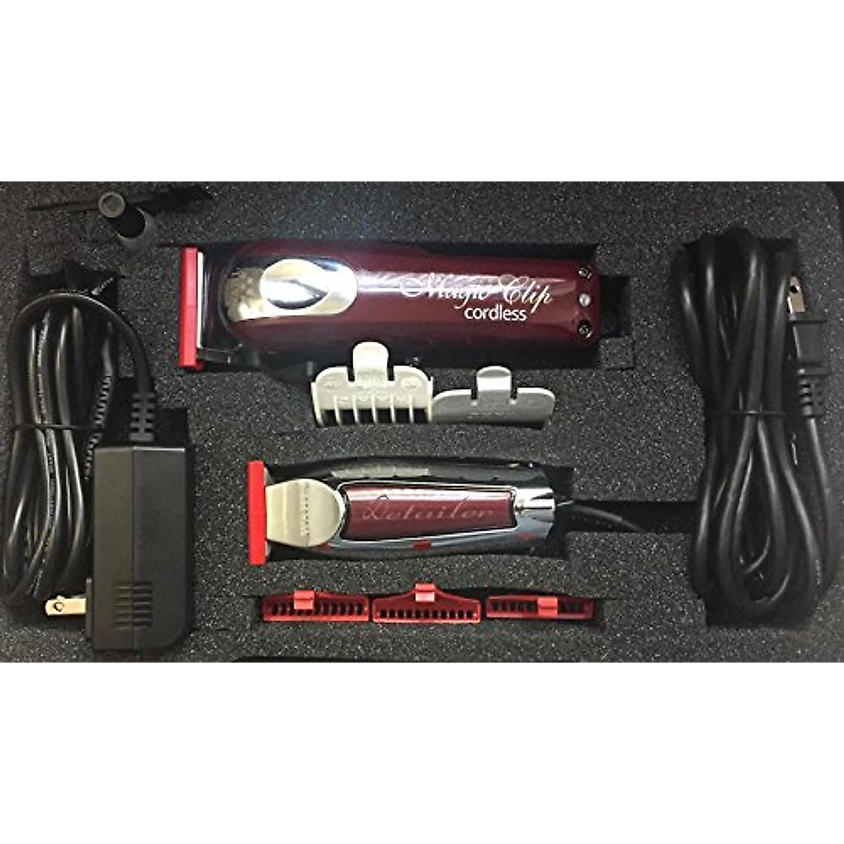 Skywin Portable Clipper Case for Oster Classic 76, Philips Norelco, Wahl - Durable Carrying Case to Protect and Store Equipment