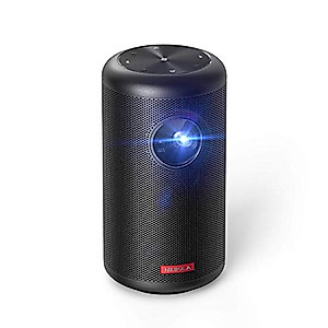 Nebula Capsule II Smart Mini Projector, by Anker, Palm-Sized 200 ANSI Lumen 720p HD Portable Projector Pocket Cinema with Wi-Fi, DLP, 8W Speaker, 100 Inch Picture, 3, 600+ Apps (Renewed)