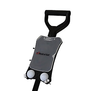 Jef World Of Golf Deluxe Steel Golf Cart, Black